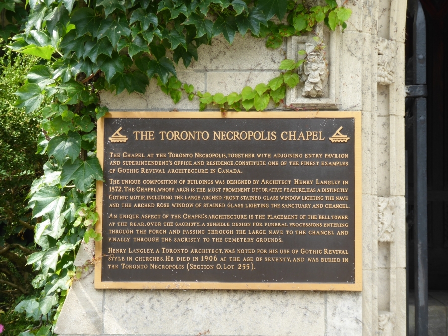 ACO Toronto - Toronto Necropolis Chapel