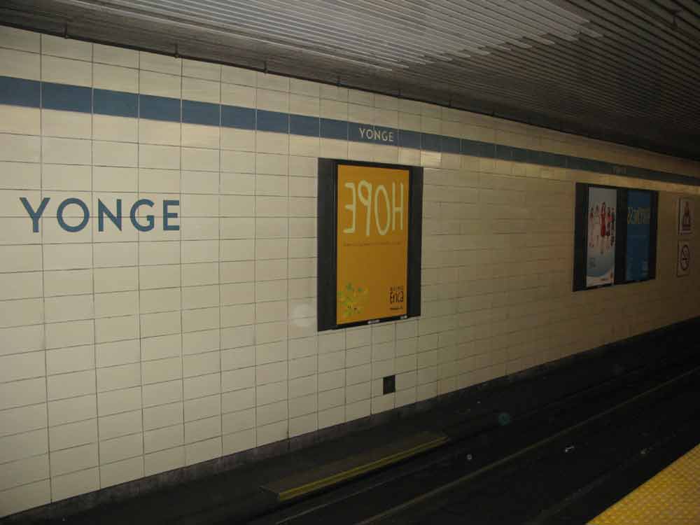 ACO Toronto - Yonge-Bloor Subway Station