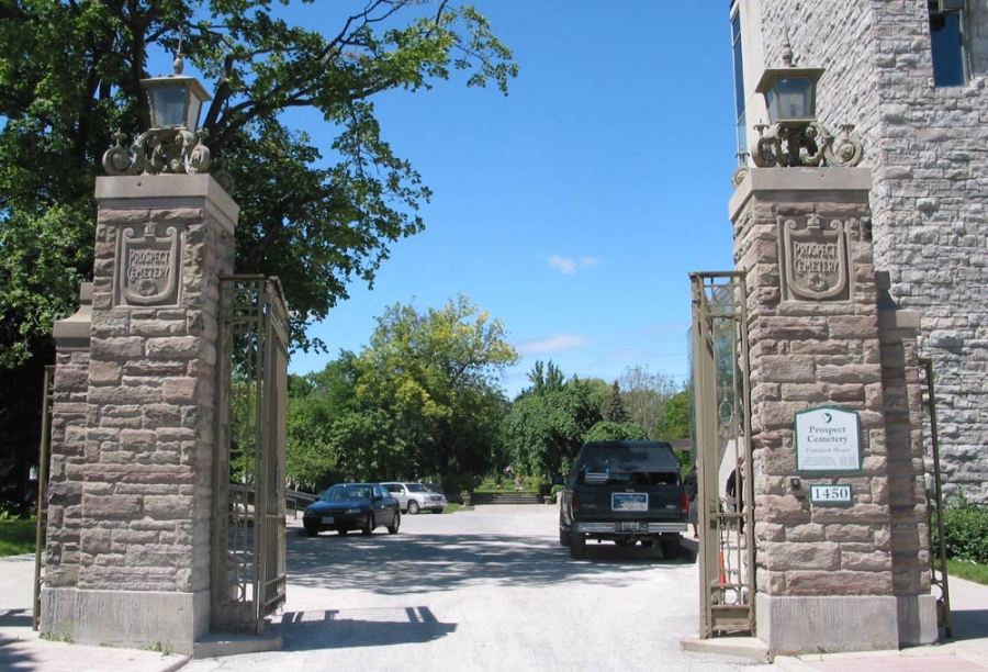 ACO Toronto - Gates to Prospect Cemetery